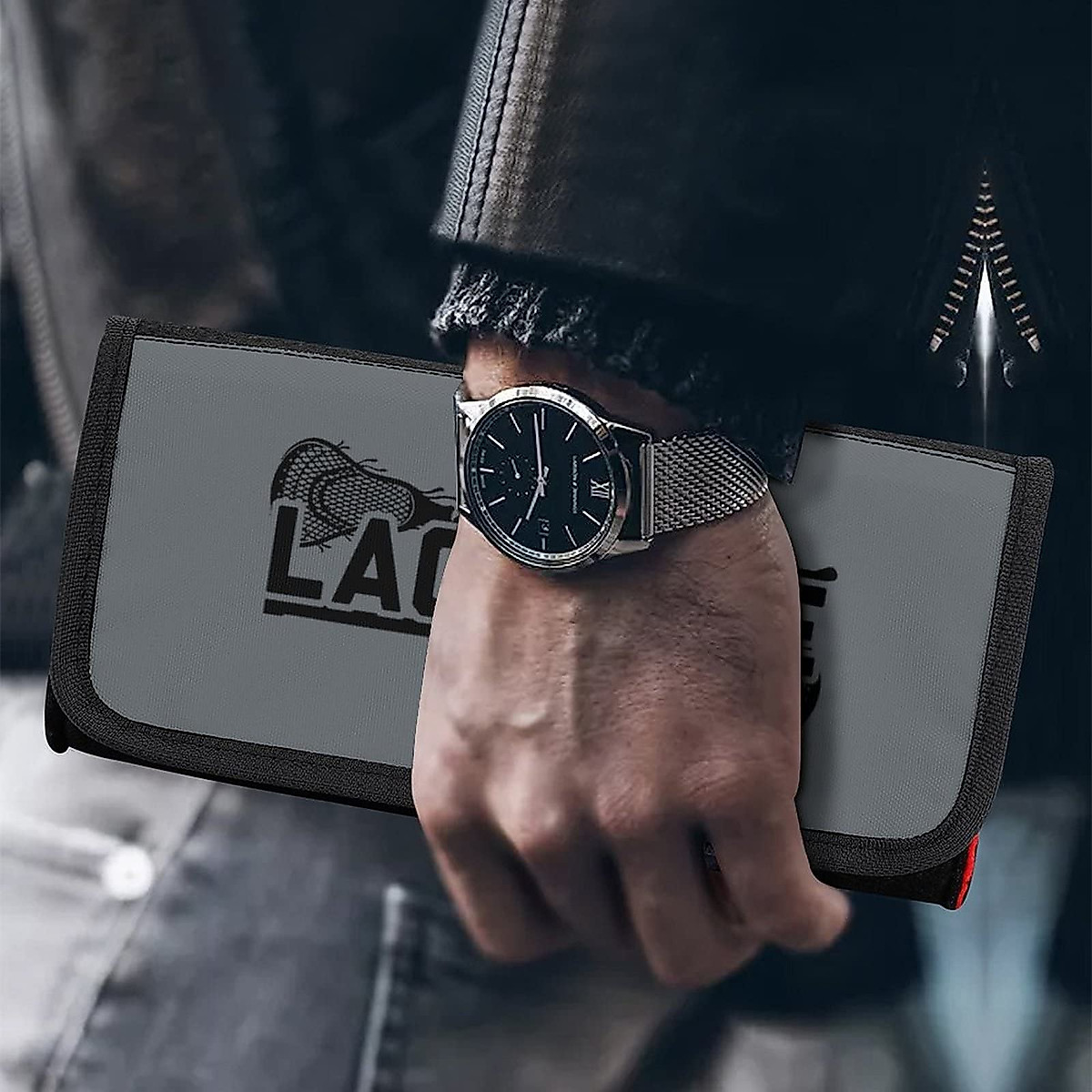 Lacrosse Carrying Case for Switch Protective Travel Storage Bag with Game Card Slots