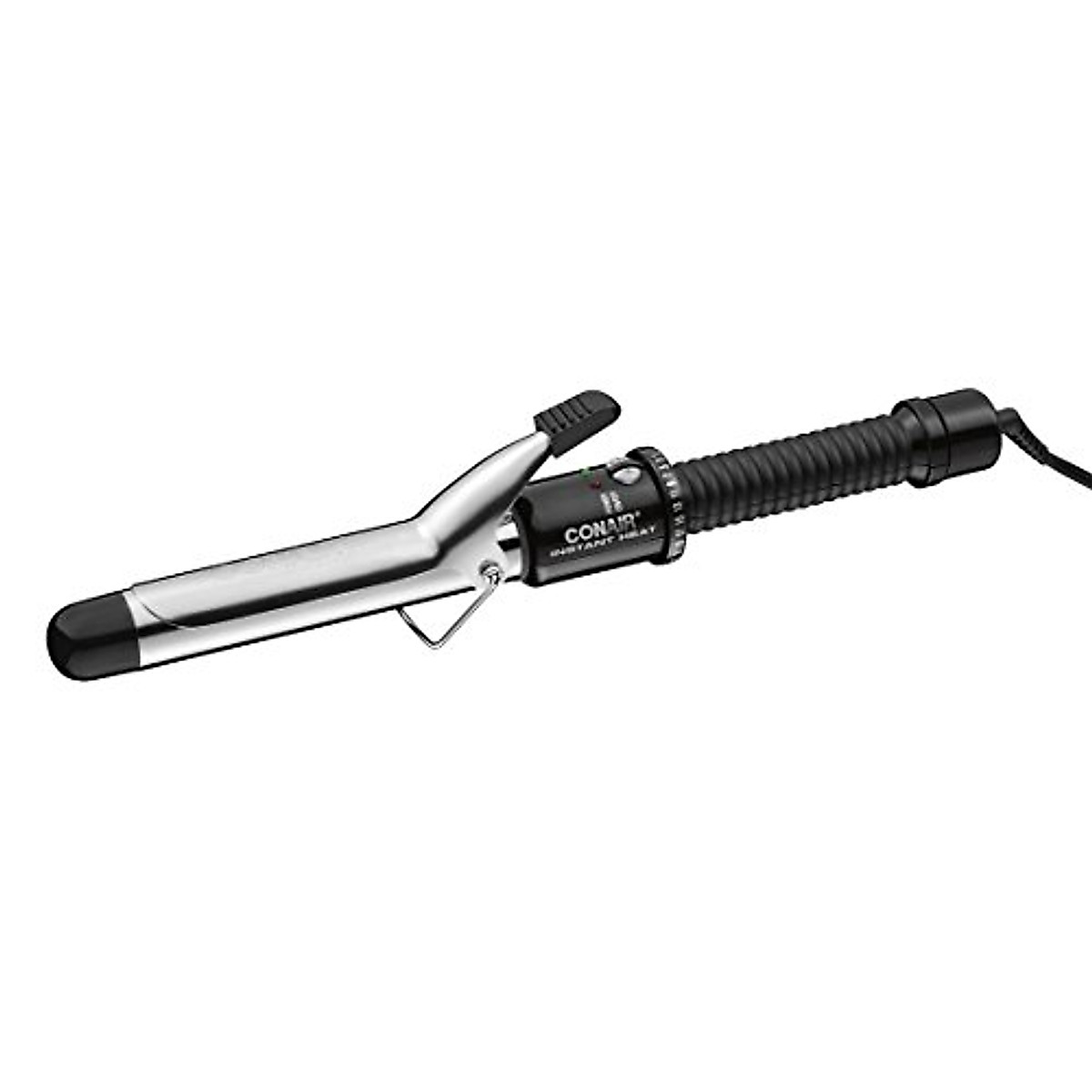 Conair Instant Heat 1-Inch Curling Iron, 1-inch barrel produces classic curls – for use on short, medium, and long hair