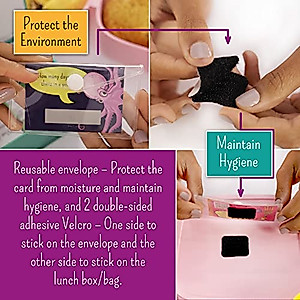 Smarti Scratch 50 Lunch box Trivia notes for kids, with QR code that will take them to expended answer & Inspirational and Motivational Thinking of You Notes Cards for Boys & Girls ages 6-8