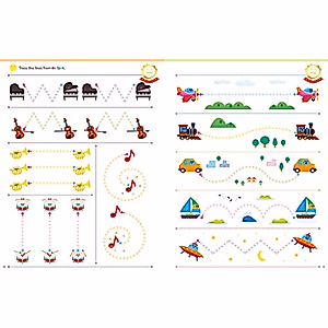 Play Smart Handwriting Workbook Ages 3-5: Handwriting Practice: Preschool Activity Book With Stickers