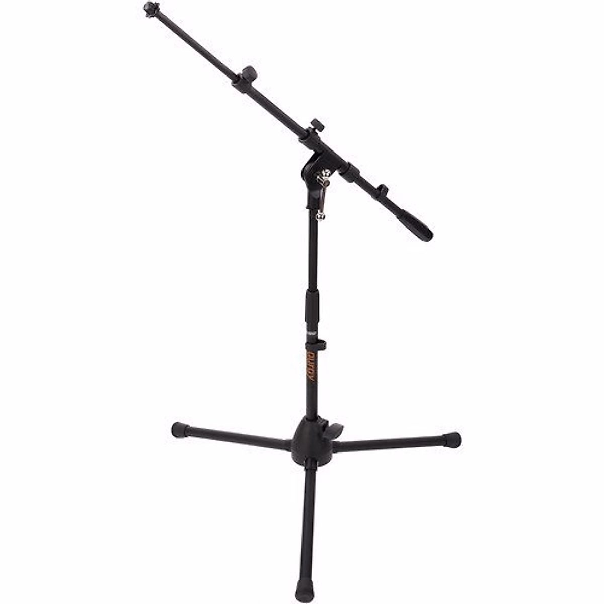 Auray MS-5220T Short Tripod Microphone Stand with Telescoping Boom