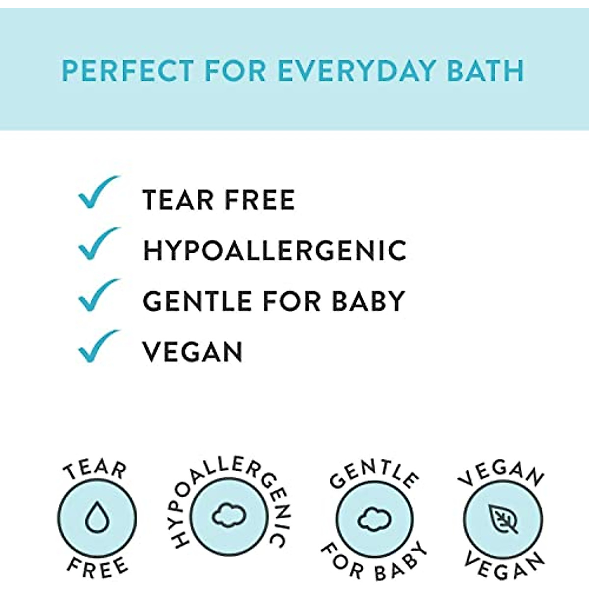 The Honest Company 2-in-1 Cleansing Shampoo + Body Wash | Gentle for Baby | Naturally Derived, Tear-free, Hypoallergenic | Lavender Calm, 10 fl oz
