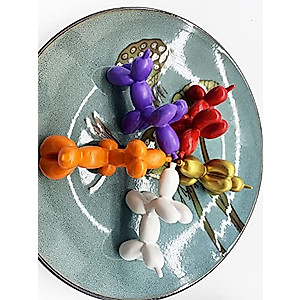 Eonyea Balloon Dog Mini Art Animal Small Statue (White)