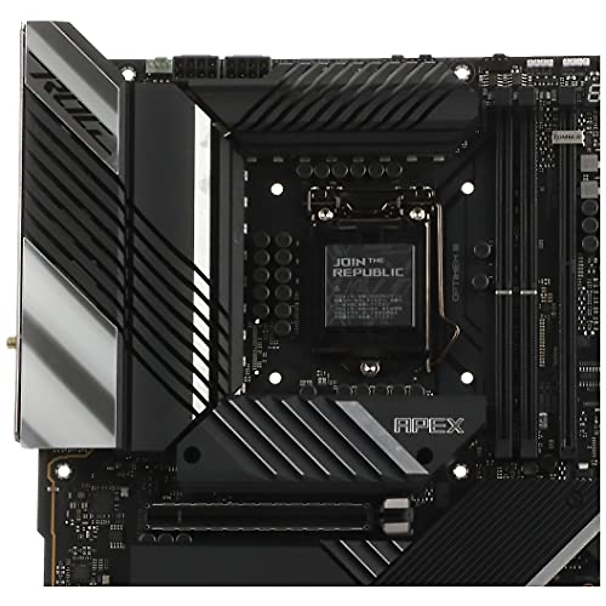 ASUS ROG Maximus XIII Apex (WiFi 6E) Z590 LGA 1200(Intel® 11th/10th Gen) ATX gaming motherboard (PCIe 4.0,18 power stages,Intel® 2.5 Gb Ethernet,4xM.2, USB 3.2 Gen 2x2, Aura Sync RGB)