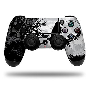 WraptorSkinz Vinyl Decal Skin Compatible with Sony PS4 Controller PlayStation 4 Original Slim and Pro Moon Rise (Controller NOT Included)