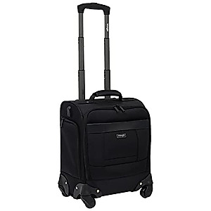 Wrangler 15" Underseat Spinner Carry-On Luggage, Black