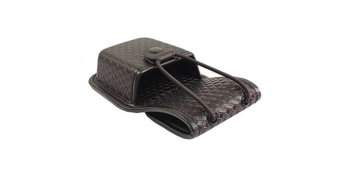 ROCOTACTICAL Basketweave Radio Pouch for Duty Belts