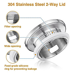 Hannadepot Glass Pitcher, Glass Water Pitcher with Lid, 118oz/0.92 Gallon Heat Resistant Borosilicate Glass Carafe with Pot Holder and Spoon Temperature Safe (118oz/3.5L)