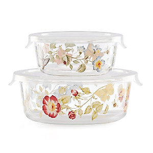 Lenox 890086 Butterfly Meadow Small Glass Food Container