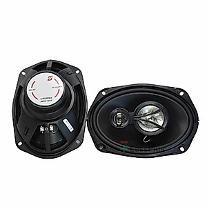 Cerwin-Vega Mobile XED693 XED Series Coaxial Speakers (3 Way, 6" x 9")