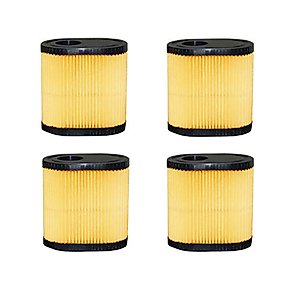 Hippotech (Pack of 4 ) Air Filters Replaces 36905; for LEV100, LEV115, LEV120, LEV195E, OVRM65, OVRM105 & OVRM120; for 5.5-11.5 HP Engines; Replaces for Sears Mowers with 5.5 HP Engines