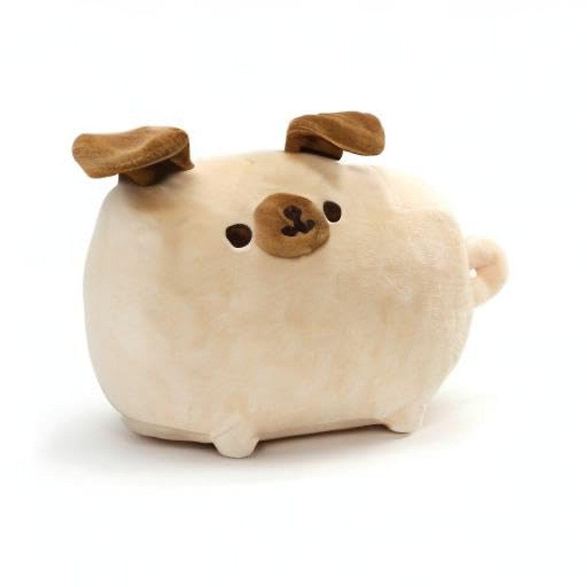 GUND Pusheen Pugsheen Stuffed Plush Dog with Poseable Ears, Tan, 9.5"