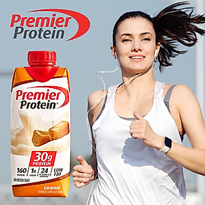 Premier Protein Shake Caramel| 30g Protien Shakes 11 Fl oz in The Award Box Packaging (6 Pack)