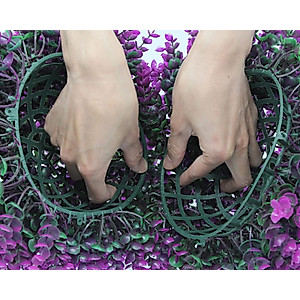 Yanunbx Artificial Topiary Trees Ball, Lifelike Plants Leaf Boxwood Decor Cone for Wedding,Home,Front Patio,Planter,Deck,Garden,Backyard,B-35cm