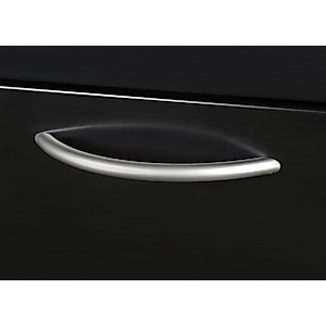 Regency Esteem Single Pedestal Powered One-Touch Height Adjustable Desk/Table, 60", Cherry/Black