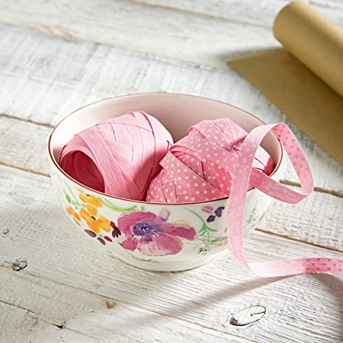 Villeroy & Boch Mariefleur Basic French Rice Bowl, 25 oz, Premium Porcelain, White/Multicolored