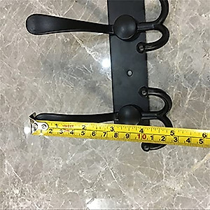 EYHLKM 5 Hooks Stainless Steel Wall-Mounted Bathroom Bath Ball Hook Rack Bedroom Coat Hanger Home Storage Clothes Hook