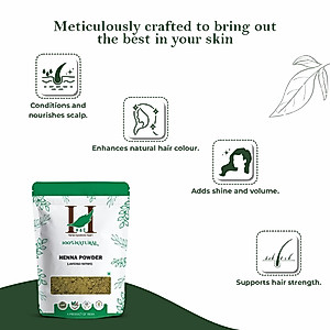 100% Natural Triple Sifted Organically Cultivated Henna Powder (Lawsonia Inermis) for Hair - Bulk Pack, 2.20 LB (1 KG) - No PPD, Chemicals or Parabens