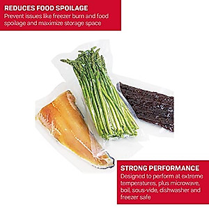 NESCO VS-05B 8" x 12" Bags, Compatible Vacuum sealers and Other Brands