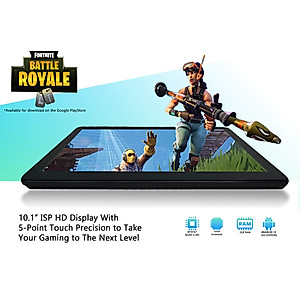 Azpen Google Certified 10 Inch Android 10 OS Tablet IPS 1280 x 800 HD Display 2GB RAM 32GB Storage Dual Camera Quad Core Bluetooth GPS