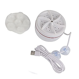Mini Washing Machine Lazy Small Pants USB Turbo USB Powered Portable Washer Miniature Washing Equipment Laundry Machine Wash Machine Household Washing Machine for Pot Washers