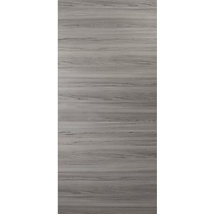 SARTODOORS Planum 0010 Interior Door Slab 36" x 80" Closet Sliding Flush Wood Ginger Ash No Pre Drilled