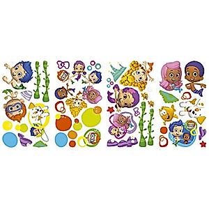 RoomMates RMK2404SCS Bubble Guppies Peel and Stick Wall Decals