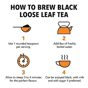 Twinings English Breakfast Loose Tea Tin, 3.53 Ounce Tin (Pack of 1), Smooth, Flavourful, Robust Black Tea Leaves, Caffeinated, Enjoy Hot or Iced