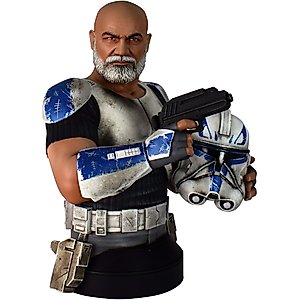 Diamond Select Toys Star Wars The Clone Wars: Commander Rex 1:6 Scale Deluxe Mini-Bust, Multicolor