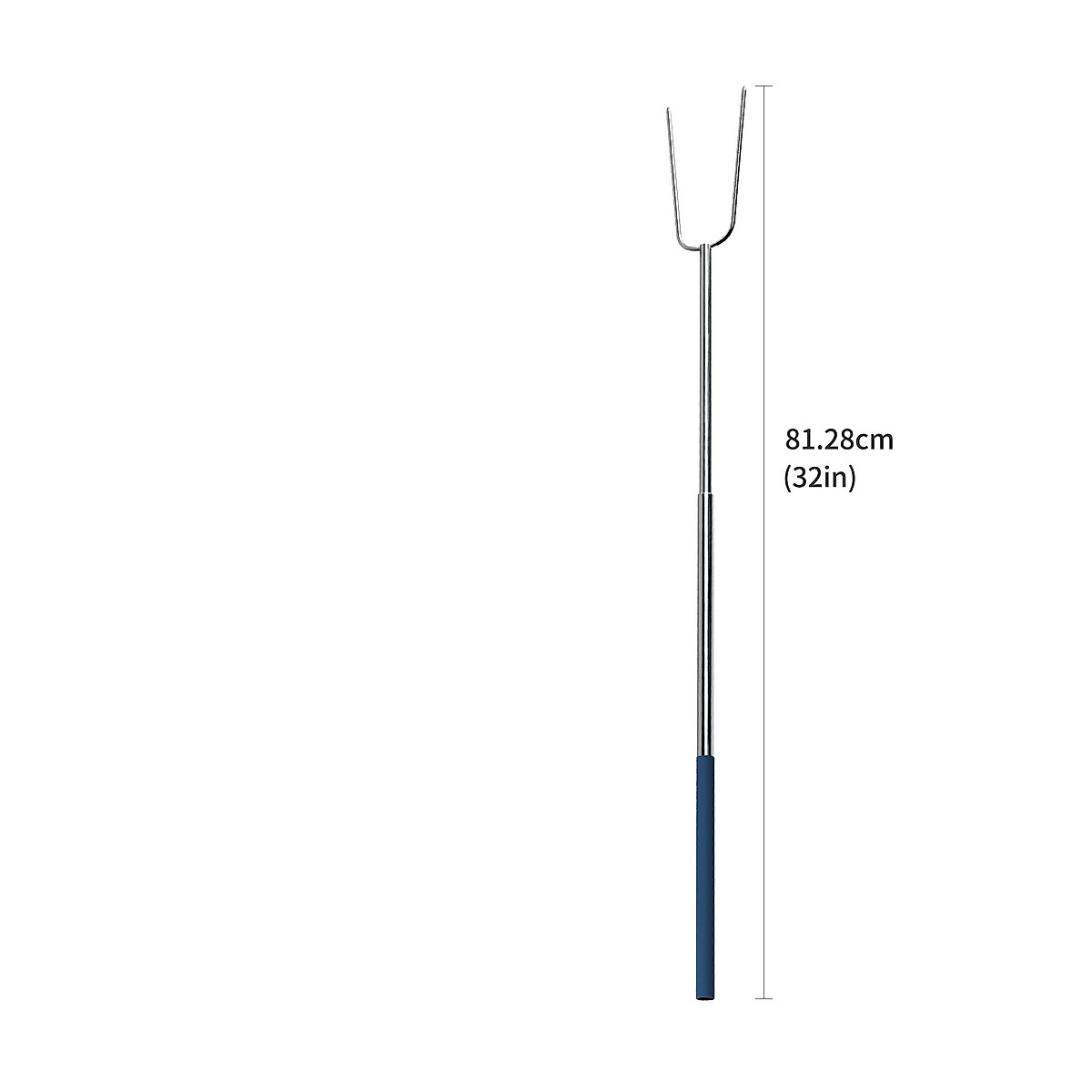 RAOMEIDE 32" Heavy Duty Marshmallow Roasting Sticks, Smores Sticks for Fire Pit Long, Hot Dog Sticks for Campfire, Smores Skewers for Marshmallows 2 Pack