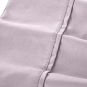 Modern Threads Soft Microfiber Solid Sheets - Luxurious Microfiber Bed Sheets - Includes Flat Sheet, Fitted Sheet with Deep Pockets, & Pillowcases Dusty Mauve Full