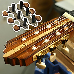 Mxfans 2pieces Guitar Tuner Tuning Keys Pegs Machine Heads for Classical Guitar