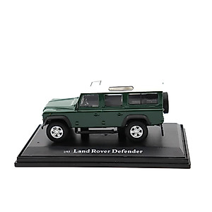 Motor city classics 1:43 Land Rover Defender British Green - Optimum Diecast