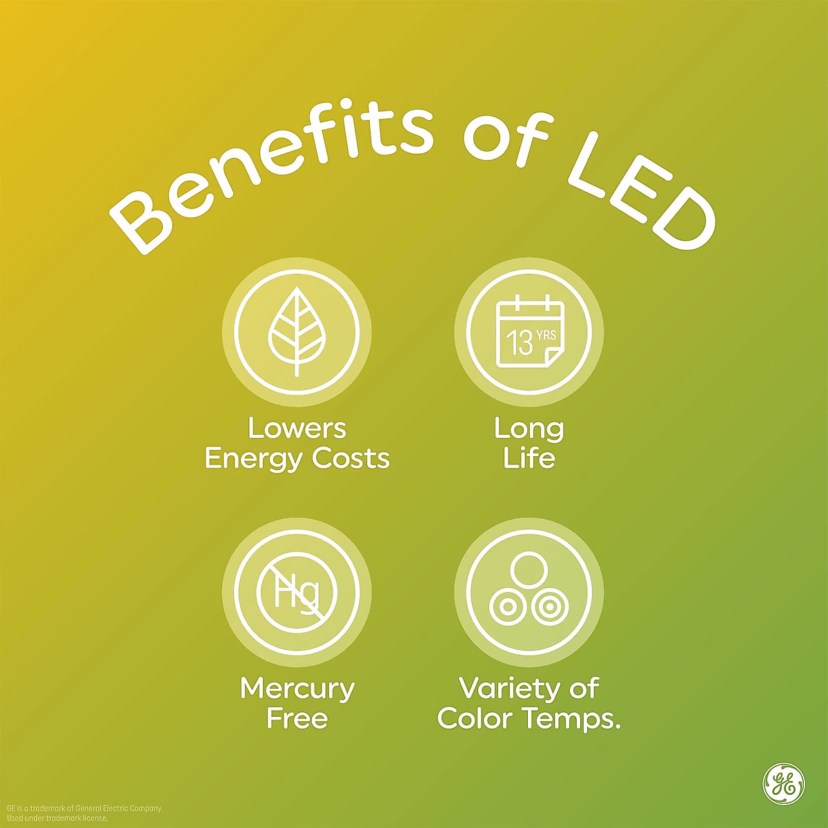GE Lighting Relax LED Light Bulb, 10 Watts (60 Watt Equivalent) Soft White HD Light, Plug-In GU24 Base, Dimmable (1 Pack)