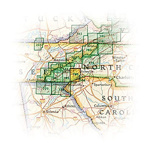 Pisgah Ranger District Map [Pisgah National Forest] (National Geographic Trails Illustrated Map, 780)