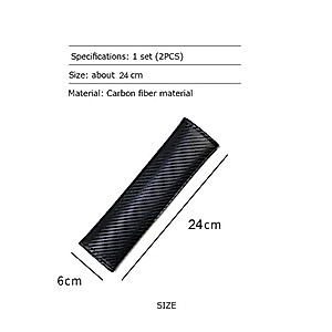 PRACHY 2pcs Compatible with Volvo Seat Belt Covers and headrest Fit for S60 V60 S90 V90 XC40 XC60 XC90 (Shoulder Protection)