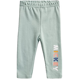 Disney Baby Boys' 3 or 4 Piece Layette Set - Bodysuit, Pants, Hat, Booties - Mickey Mouse, Toy Story, Pooh (0-9M), Size 6-9 Months, Mickey Jade