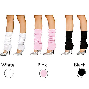 traderplus 3 Pair Women Knit Leg Warmers Long Socks