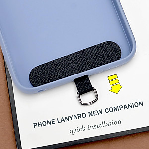 VICHUNHO Marble Silicone Beaded Phone Wrist Strap, Cellphone Lanyard with Tether Tab, Elastic Hands-Free Wristlet Bracelet