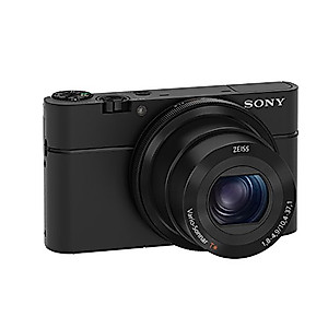 Sony RX100 20.2 MP Premium Compact Digital Camera w/ 1-inch sensor, 28-100mm ZEISS zoom lens, 3” LCD
