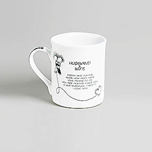 Enesco 4004610 Husband & Wife Mug 16 oz.