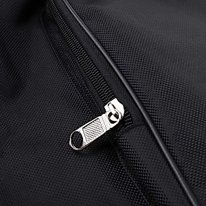 TUOREN Portable Gig Bag Guitar Effects Pedal Board Carry Bag 23.6 x 13 x 4inch Black