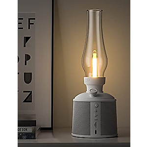 GOLUMUP Bluetooth Speaker with Lights 2700K Led Bluetooth Speaker with Infinite Dimming, 10W Audio Output, 24 Hours Long Battery Life, IPX4 Suitable for Indoor and Outdoor Use