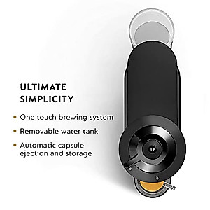 Nespresso Vertuo Next Coffee and Espresso Machine by De'Longhi, Limited Edition, 5 cups, Matte Black