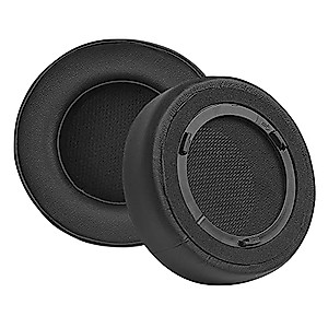MOLGRIA Thickening Ear Pads Cushion, Replacement Earpads for Corsair Virtuoso RGB Wireless SE Gaming Headset High Fidelity 7.1 Surround Sound Headphones(Black)