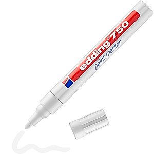 White paint marker 750