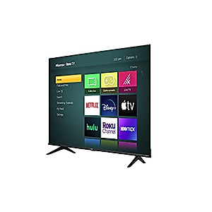 Hisense 43-Inch Class R6 Series Dolby Vision HDR 4K UHD Roku Smart TV with Alexa Compatibility (43R6G),Black