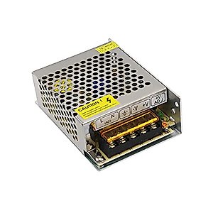 5V 5A Power Supply,25W Universal Regulated Switching Power Converter Adapter Transformer for LED Strip Light,Probe Signal Lamp,CCTV, Radio, Computer Project