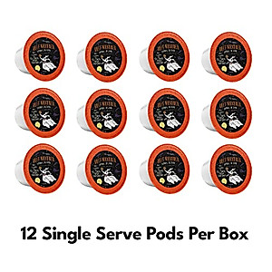 Bones Coffee Company Ruff Weather Flavored Coffee Bones Cups Oatmeal Creampie Flavor | 12ct Single-Serve Coffee Pods | Keurig Coffee Pod From Disney Tim Burton's The Nightmare Before Christmas