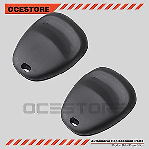 OCESTORE 2Pcs KOBLEAR1XT Car Key Fob Keyless Entry Remote 3-btn Compatible with Lesabre Silverado Avalanche 15042968